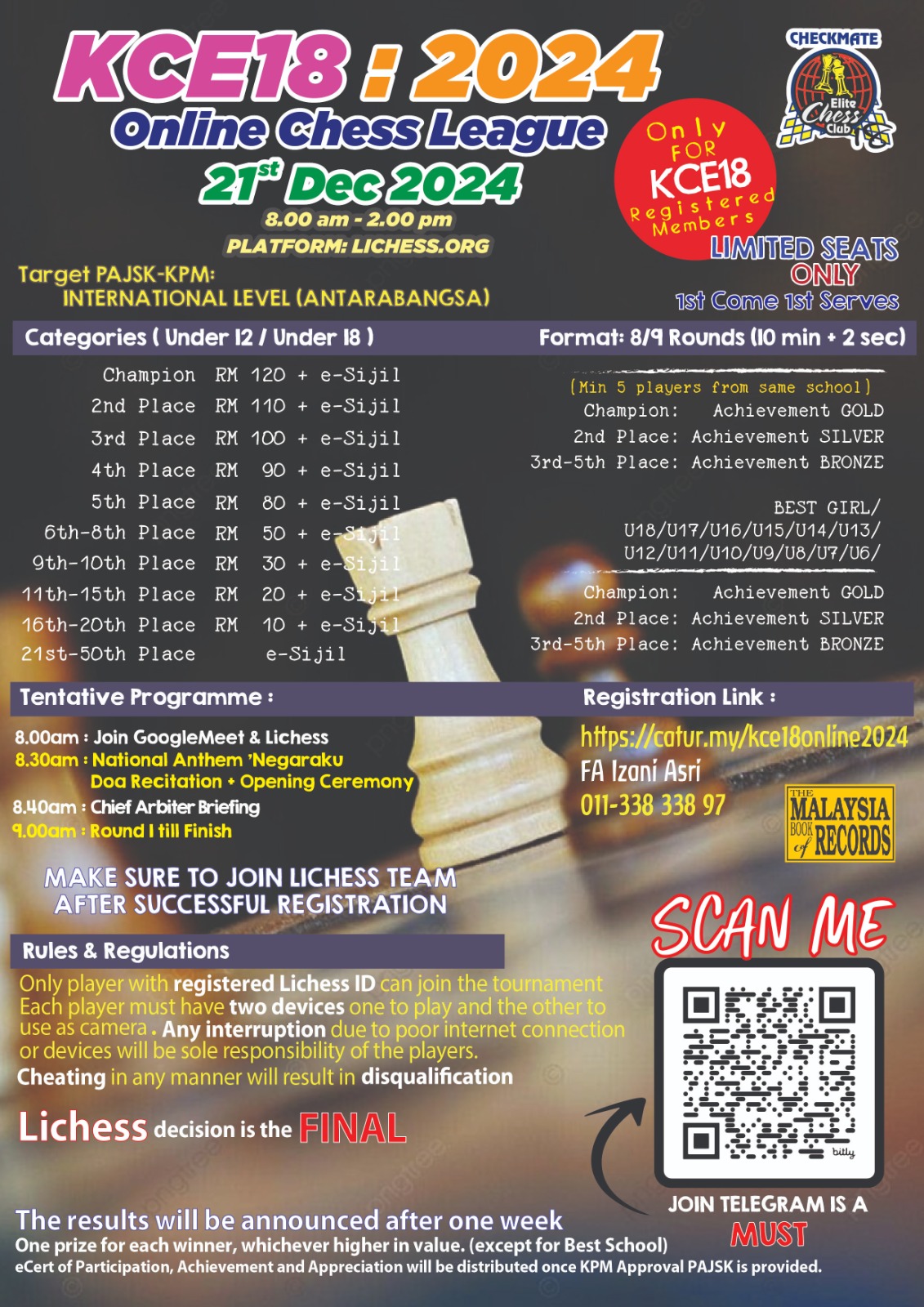KCE18:2024 Online Chess League > Home